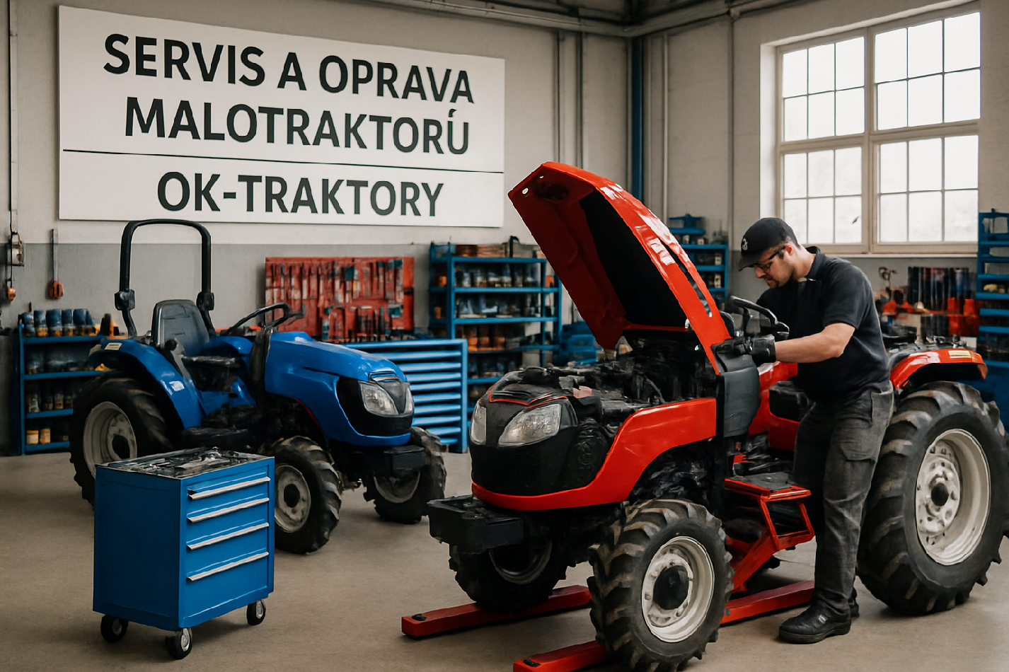 Objednávka opravy - OK-traktory